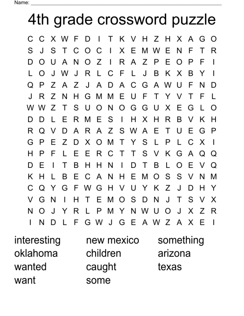 6th Grade Puzzles Worksheets - Puzzle Worksheets Printable