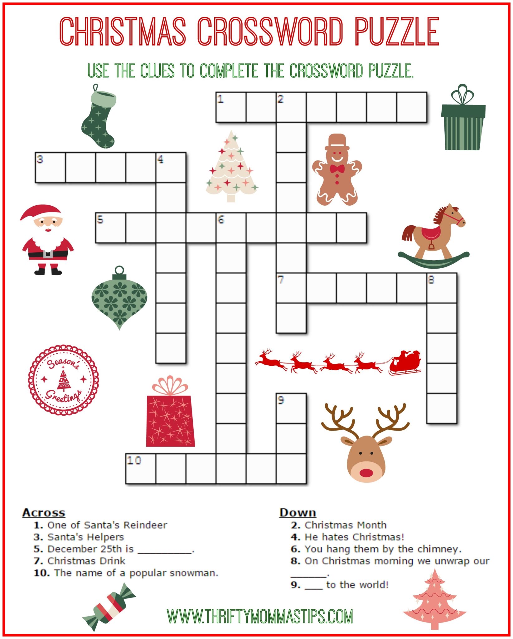 Grade 3 Puzzle Worksheets - Puzzle Worksheets Printable