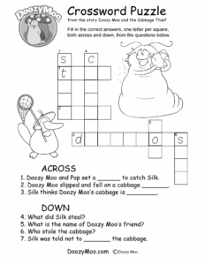 Cross Number Puzzle Worksheet - Puzzle Worksheets Printable