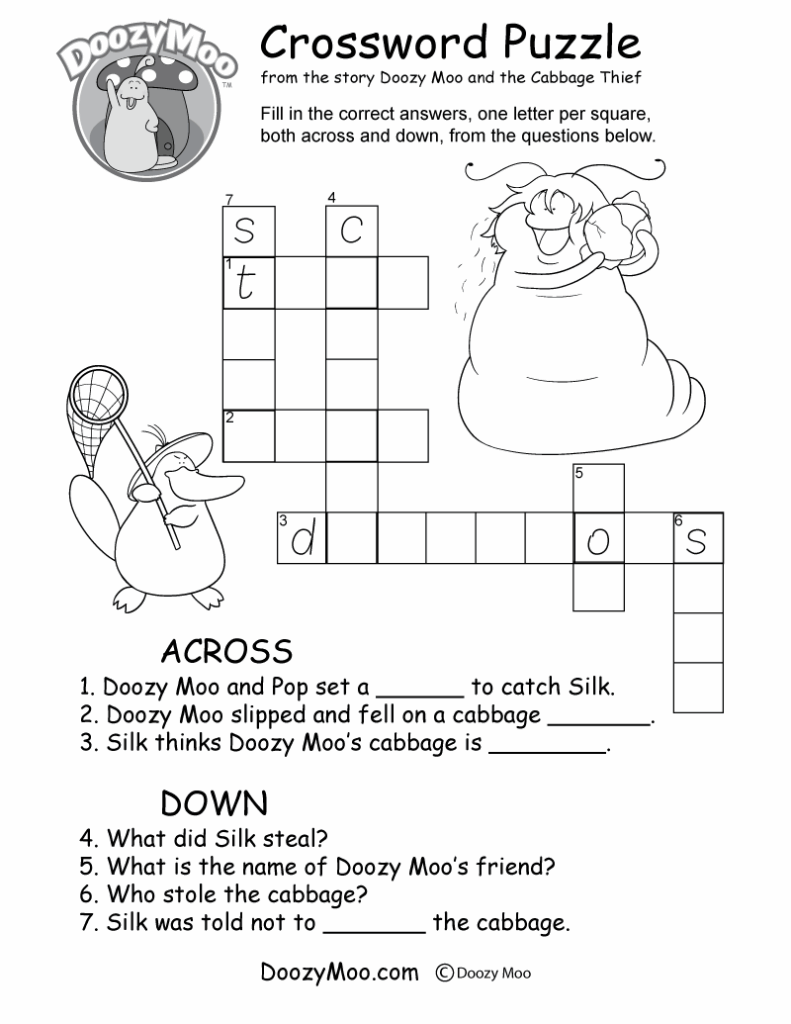 Find The Way Puzzle Worksheets - Puzzle Worksheets Printable
