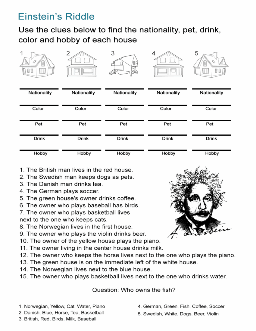 Grade 4 Puzzles Worksheets - Puzzle Worksheets Printable