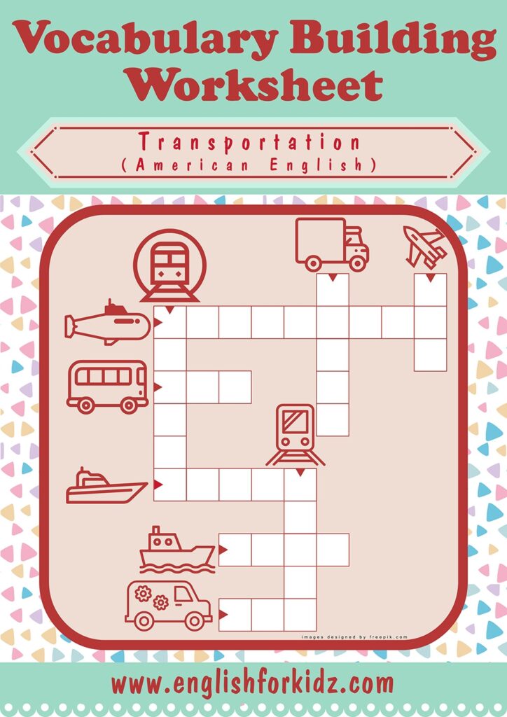 Free First Grade Crossword Puzzle Worksheets - Puzzle Worksheets Printable