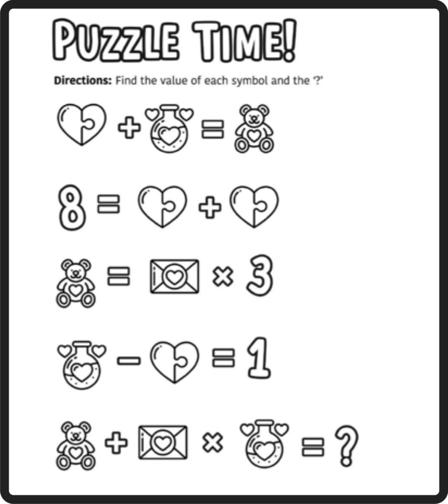 Free Worksheets Math Puzzles - Puzzle Worksheets Printable