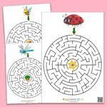 Find The Way Puzzle Worksheets - Puzzle Worksheets Printable