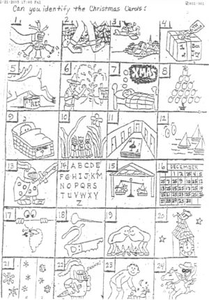 Christmas Carol Puzzle Worksheets - Puzzle Worksheets Printable