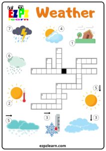Weather Puzzle Worksheets - Puzzle Worksheets Printable